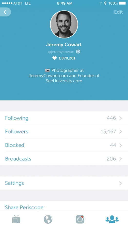 Peering into Periscope, The Private TV Broadcast Channel | Rangefinder