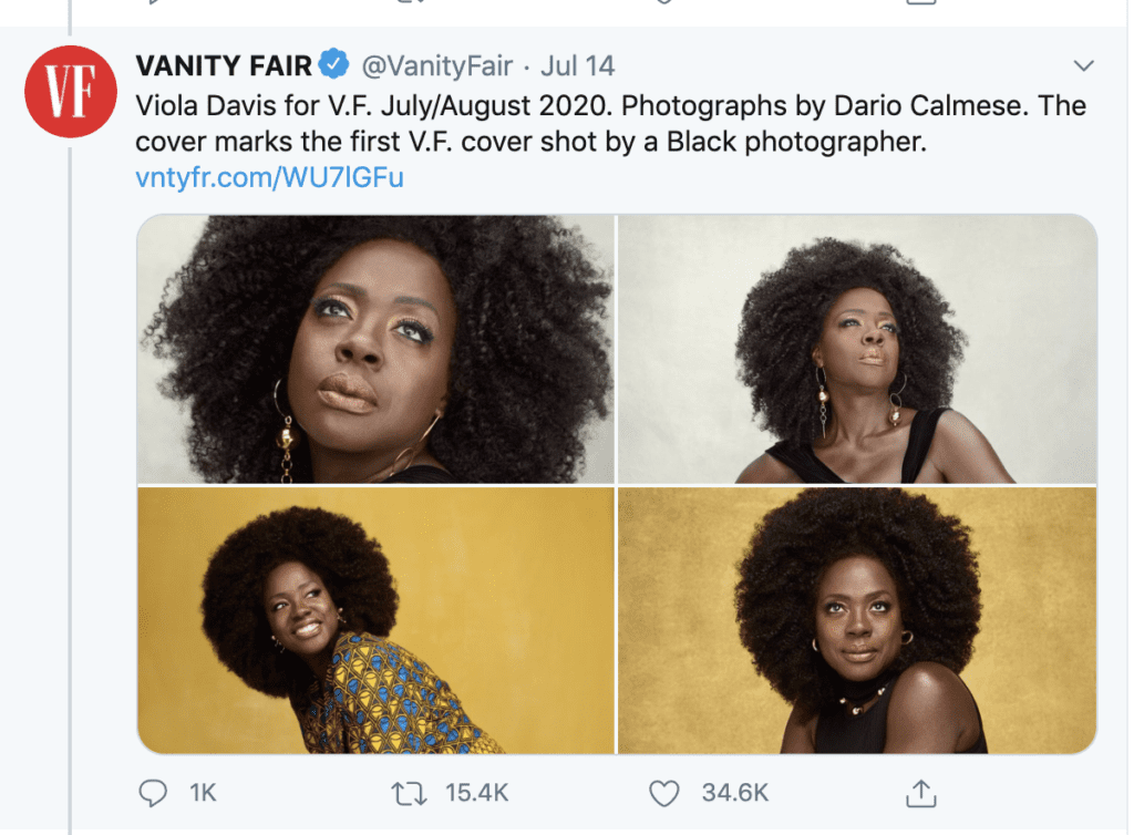 A Vanity Fair First: Black Photographer Shoots Cover | Rangefinder