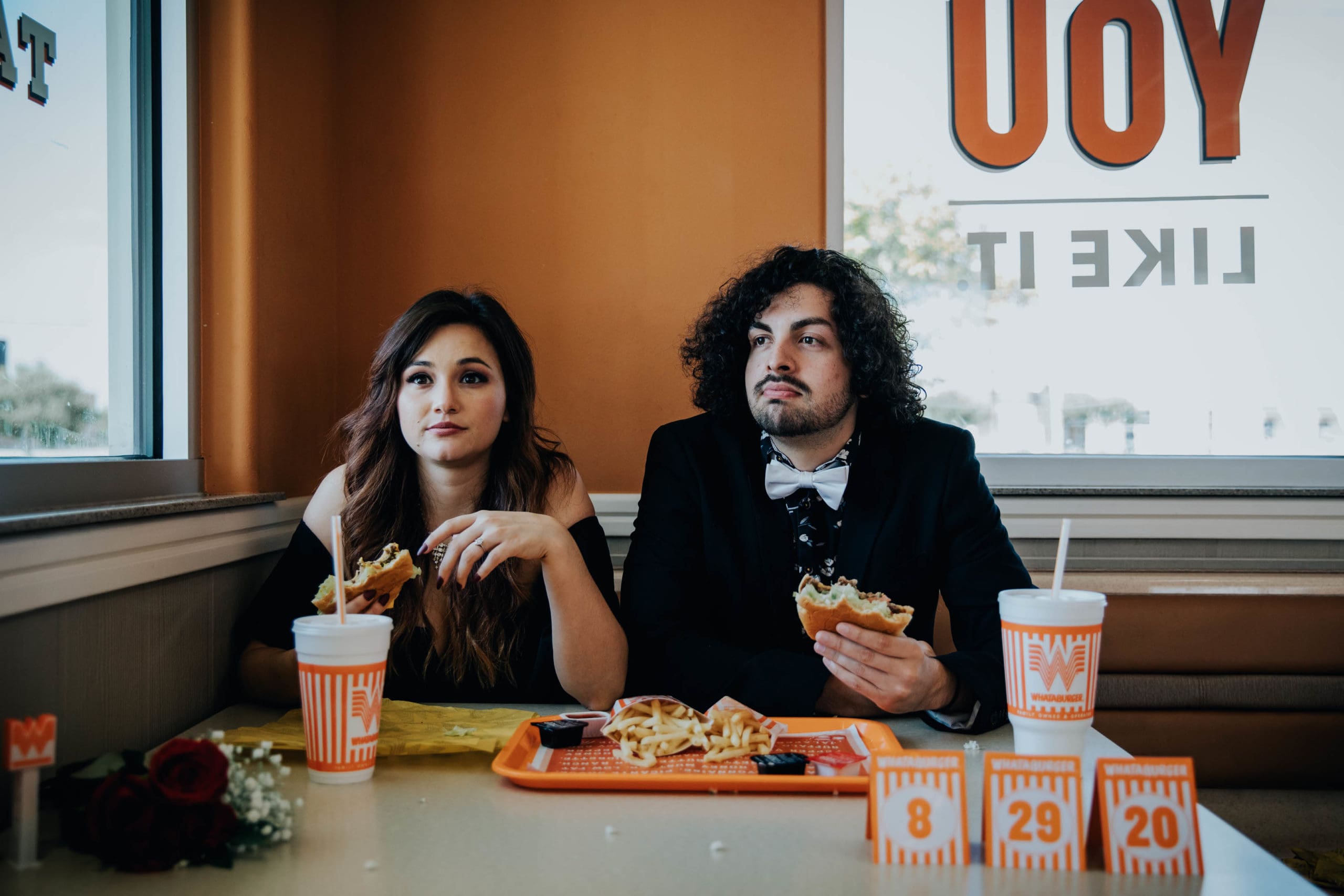 Couple Has a "Sad-lebration" of Postponed Wedding with Fast Food Photo ...